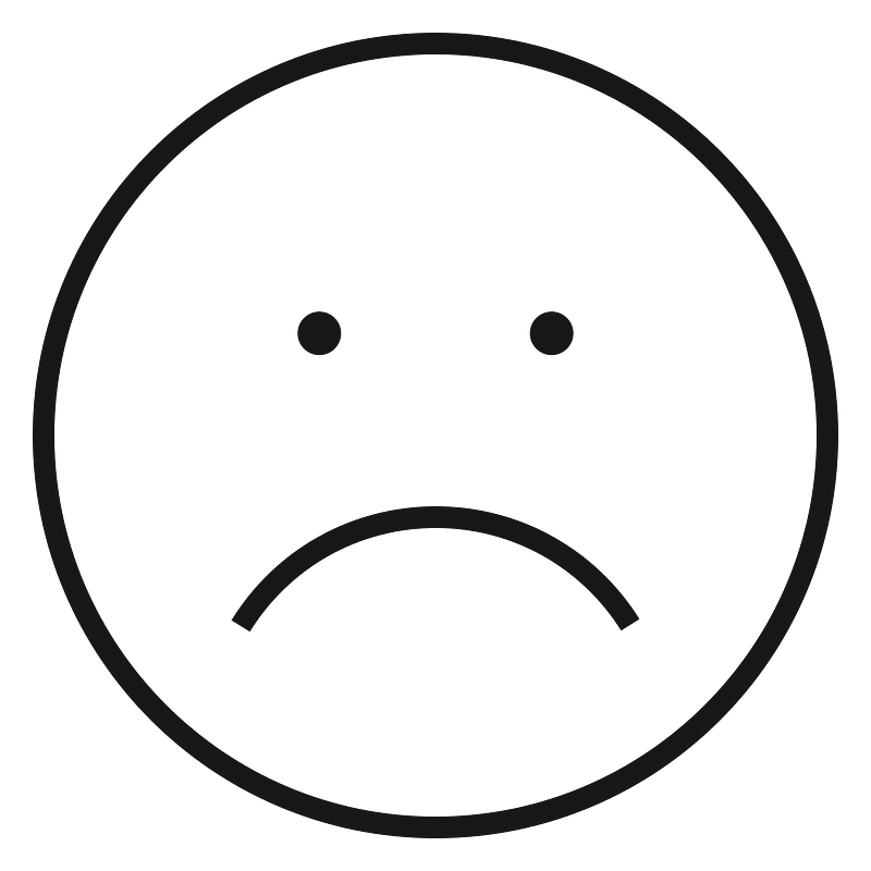 Bad icon. Free download transparent .PNG | Creazilla