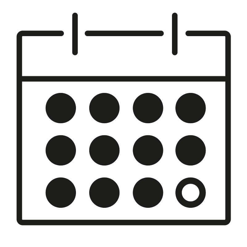 Month icon. Free download transparent .PNG | Creazilla