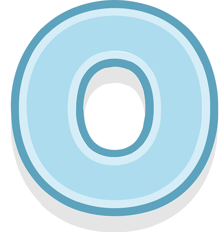 Blue letter o icon. Free download transparent .PNG | Creazilla