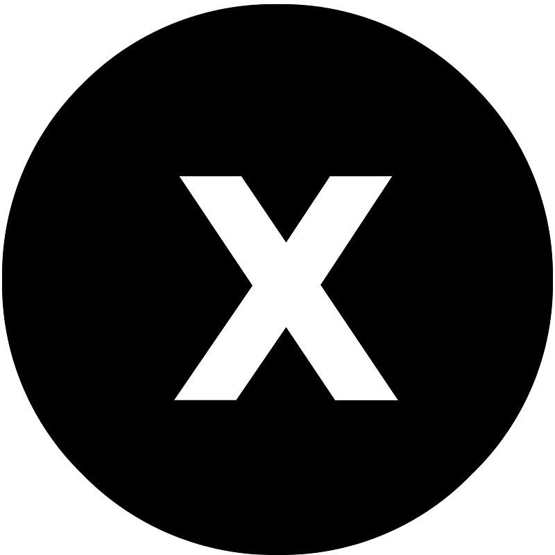 Mono ui button 01-093 round x icon. Free download transparent .PNG ...