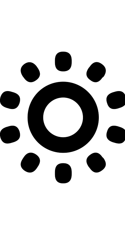 Dark icon. Free download transparent .PNG | Creazilla