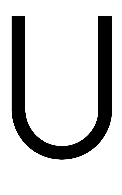 U icon. Free download transparent .PNG | Creazilla