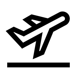 Plane-departure icon. Free download transparent .PNG | Creazilla