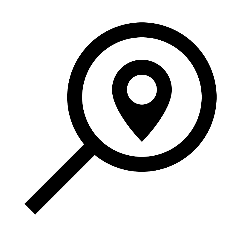 Search-location-solid - Free vector icons on creazilla.com