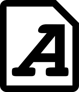 AsciiDoc icon. Free download transparent .PNG | Creazilla