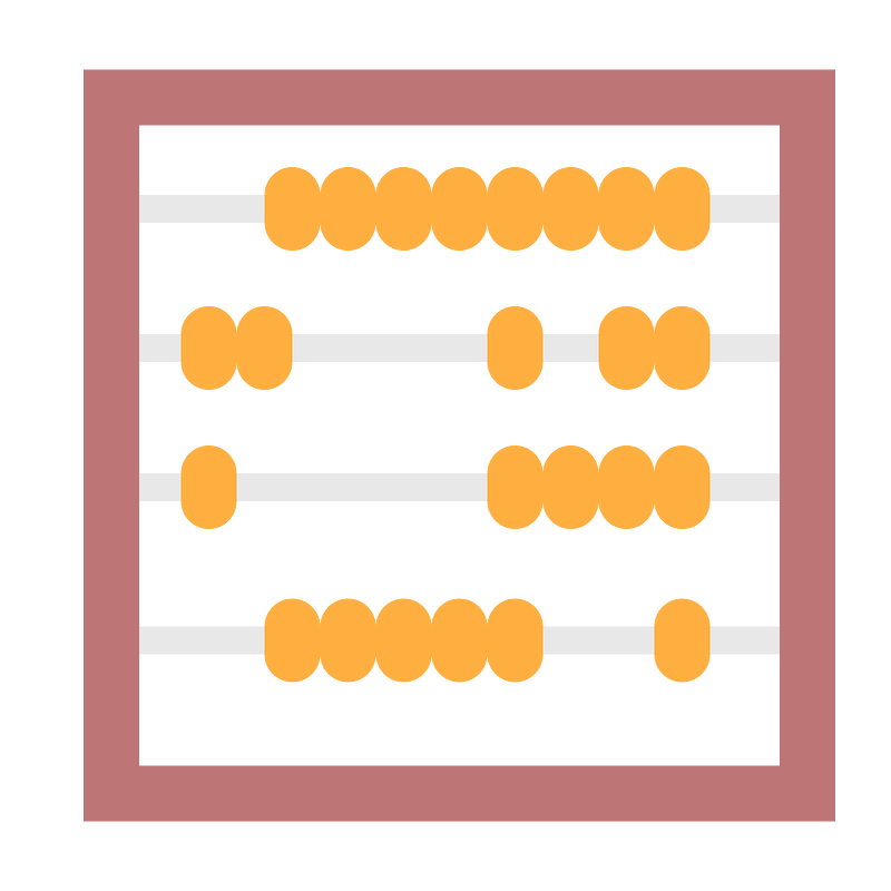 Abacus icon. Free download transparent .PNG | Creazilla