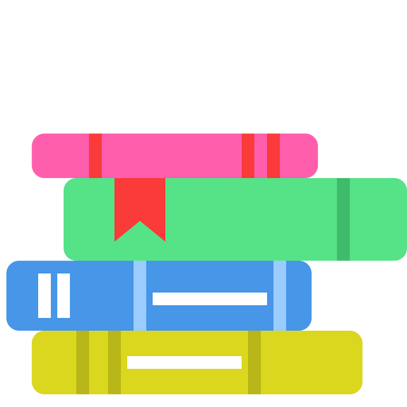 Books horizontal - Free vector icons on creazilla.com