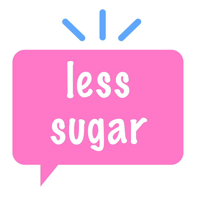 Less sugar icon. Free download transparent .PNG | Creazilla