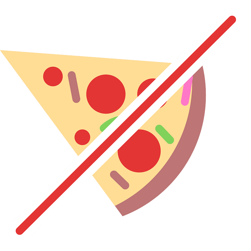 No pizza icon. Free download transparent .PNG | Creazilla