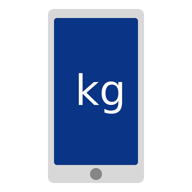 Smartphone kg icon. Free download transparent .PNG | Creazilla