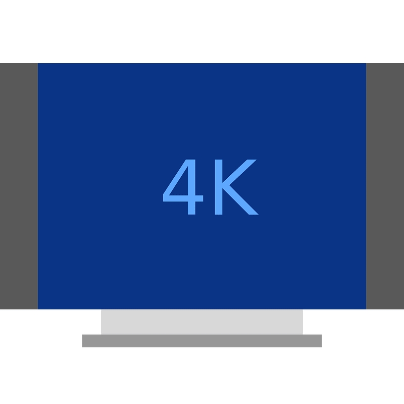 Tv 4k - Free vector icons on creazilla.com