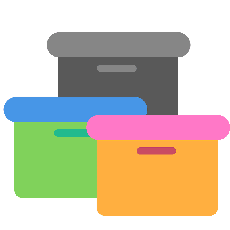 Boxes icon. Free download transparent .PNG | Creazilla