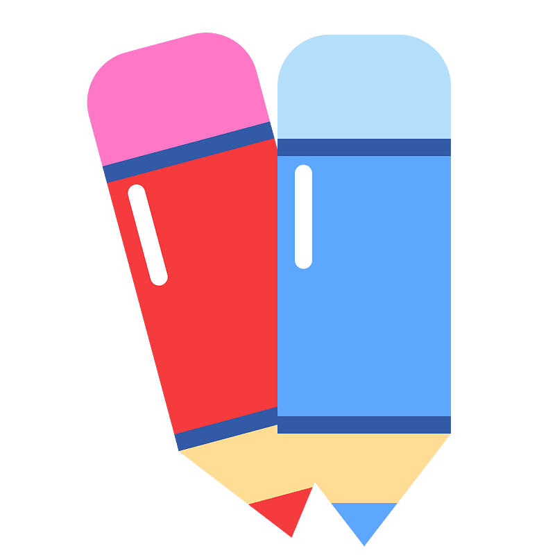 Colored pencils icon. Free download transparent .PNG | Creazilla