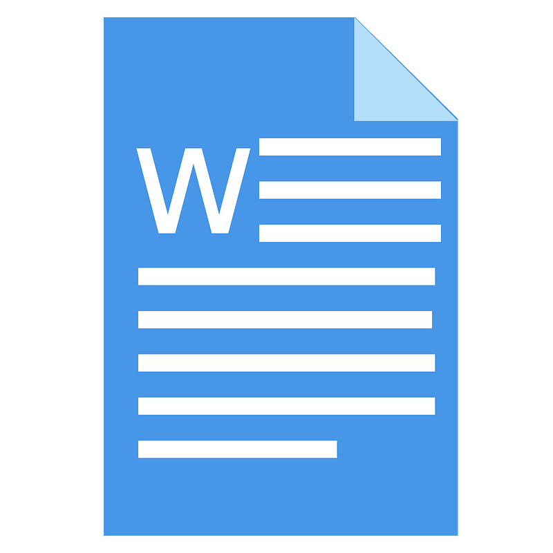 Ms Word Text Icon Free Download Transparent PNG Creazilla