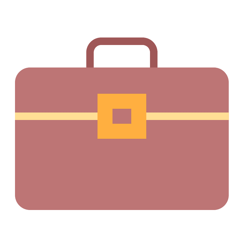 Office bag icon. Free download transparent .PNG | Creazilla