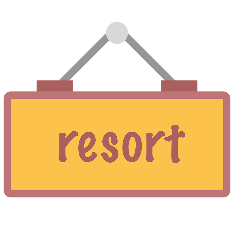 Resort icon. Free download transparent .PNG | Creazilla