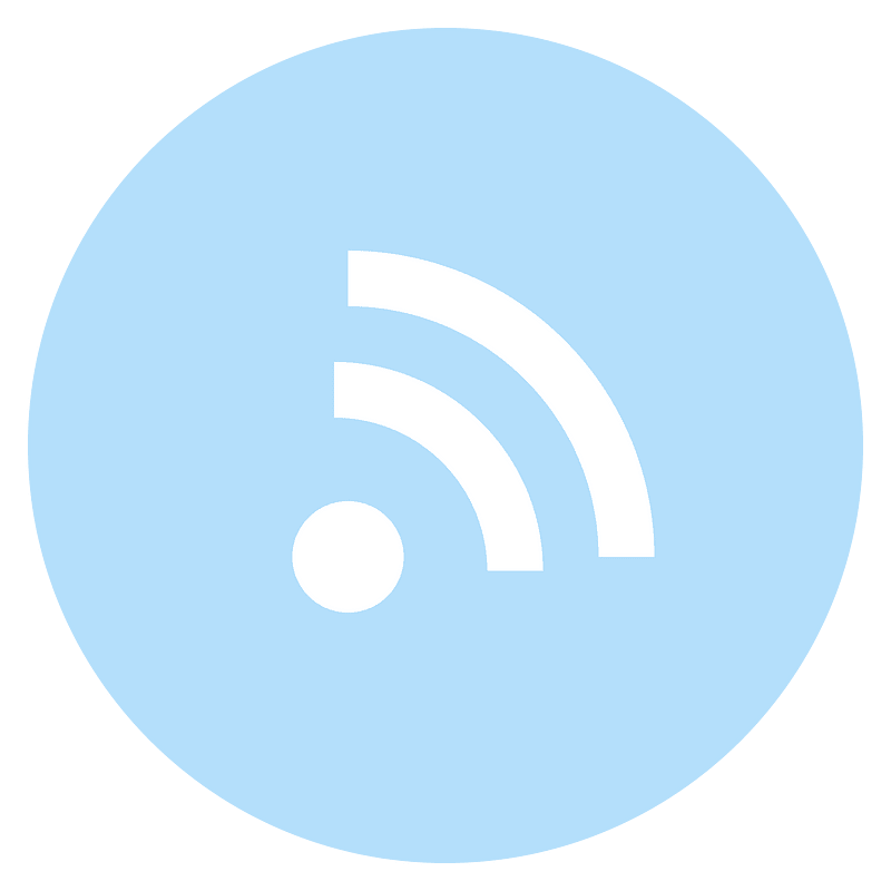 Rss round - Free vector icons on creazilla.com