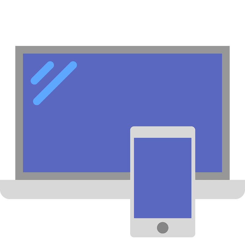 Phone laptop - Free vector icons on creazilla.com