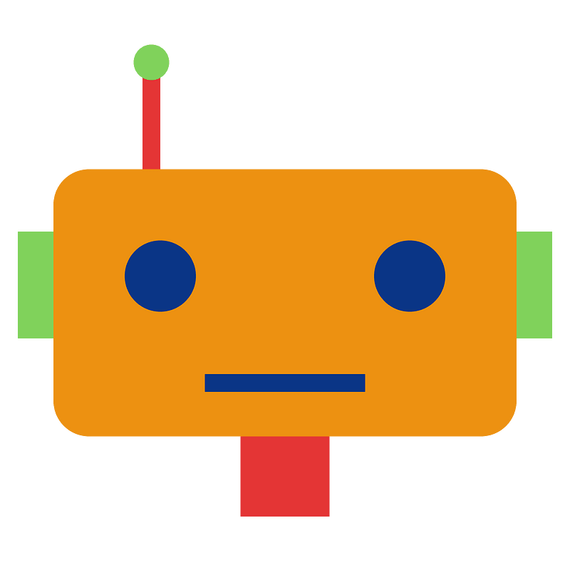 Robot straight icon. Free download transparent .PNG | Creazilla