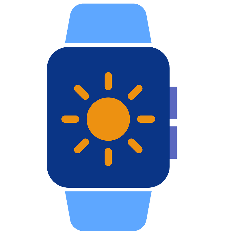Watch sun icon. Free download transparent .PNG | Creazilla