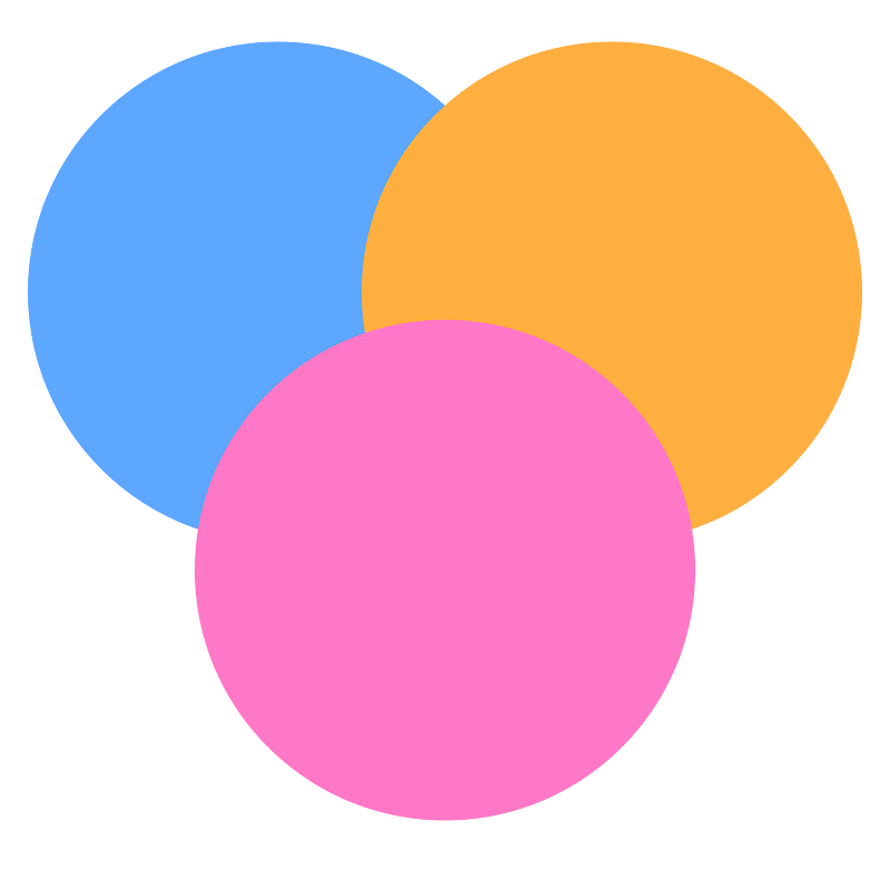 Color shapes icon. Free download transparent .PNG | Creazilla