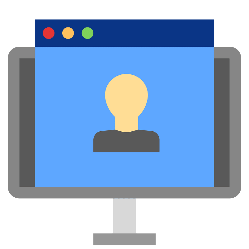 Display profile - Free vector icons on creazilla.com