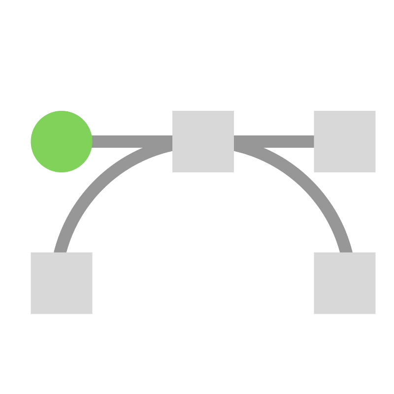 Path edit icon. Free download transparent .PNG | Creazilla