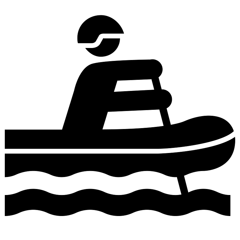 Rafting - Free vector icons on creazilla.com