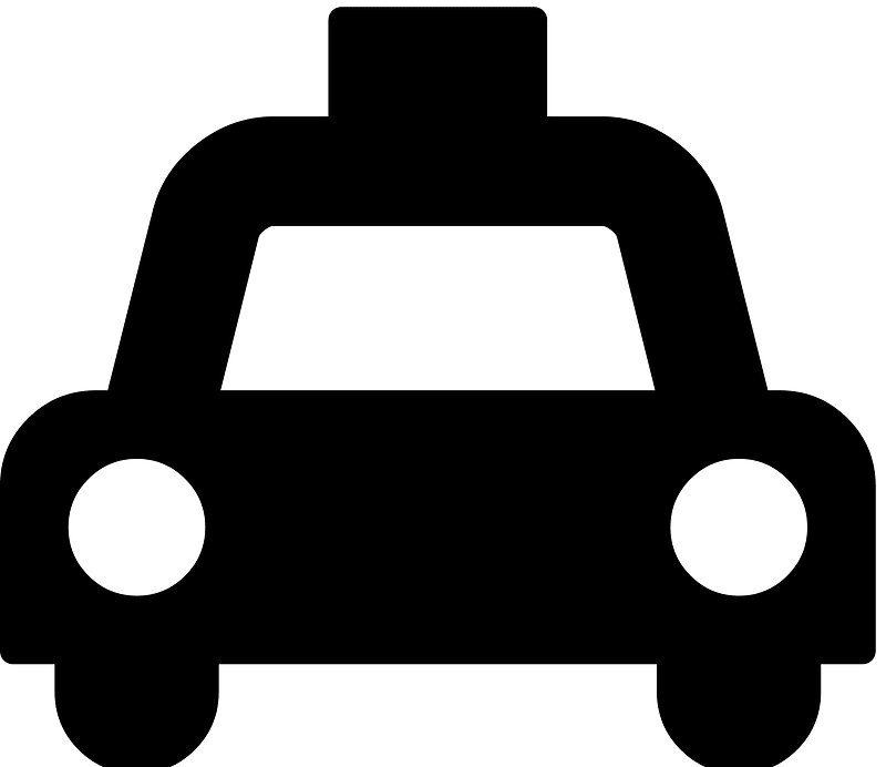 Cab icon. Free download transparent .PNG | Creazilla