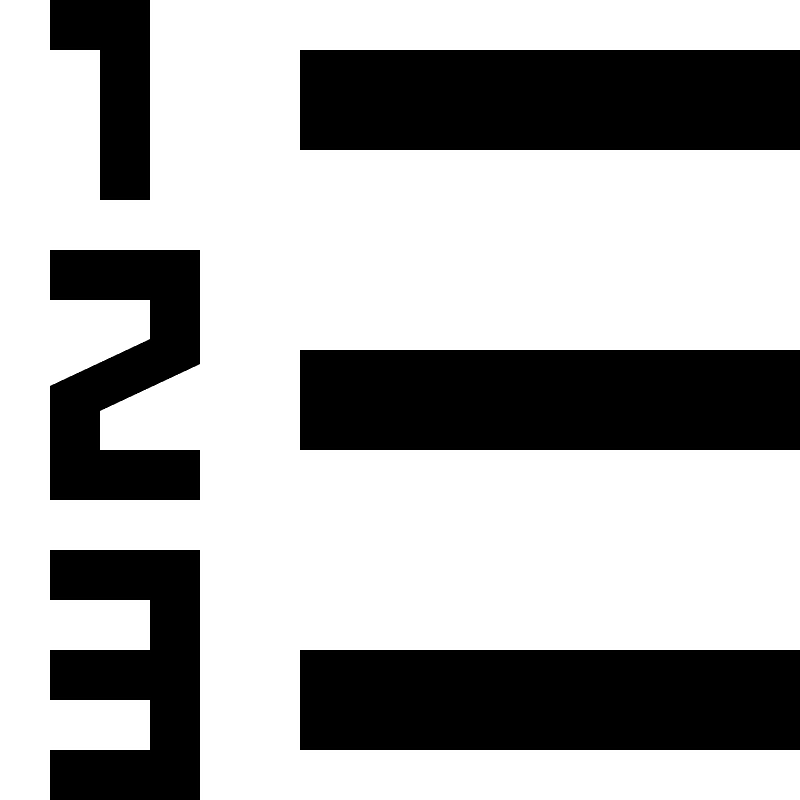 List numbered Icon Free Download Transparent PNG Creazilla