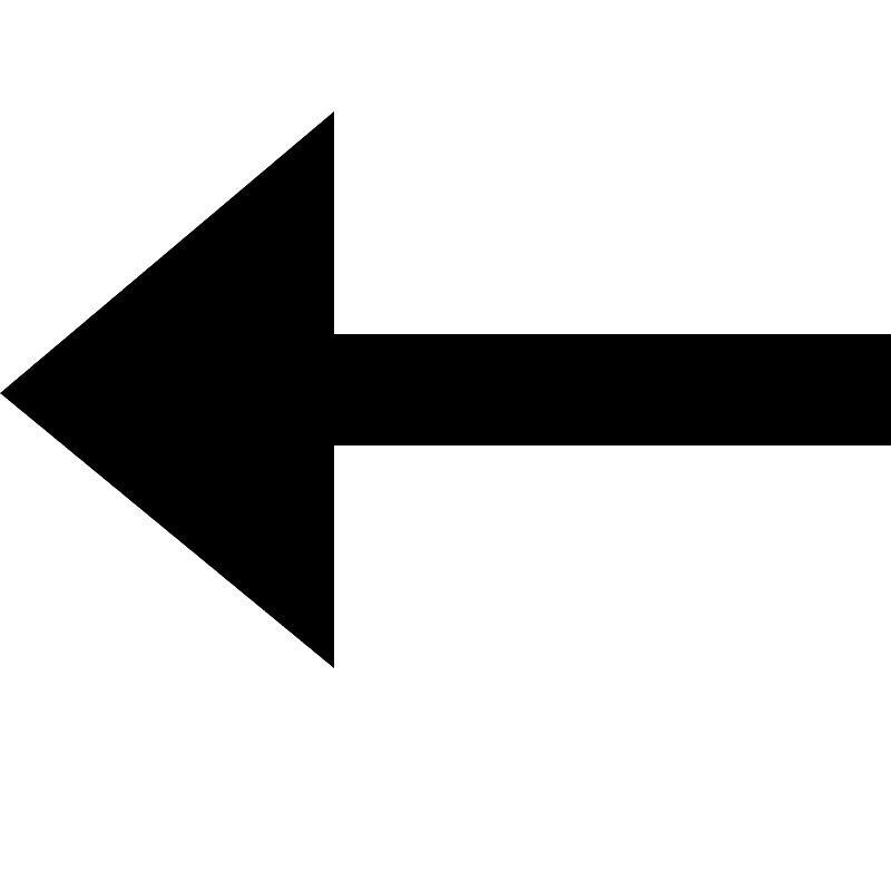 Arrow-left - Free vector icons on creazilla.com