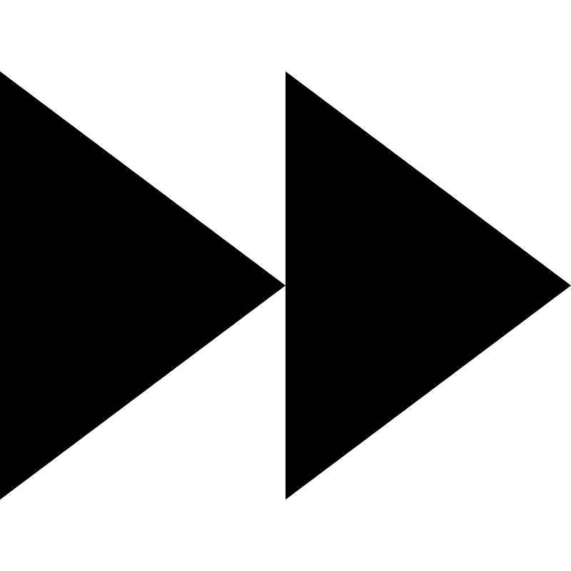 Media-skip-forward icon. Free download transparent .PNG | Creazilla