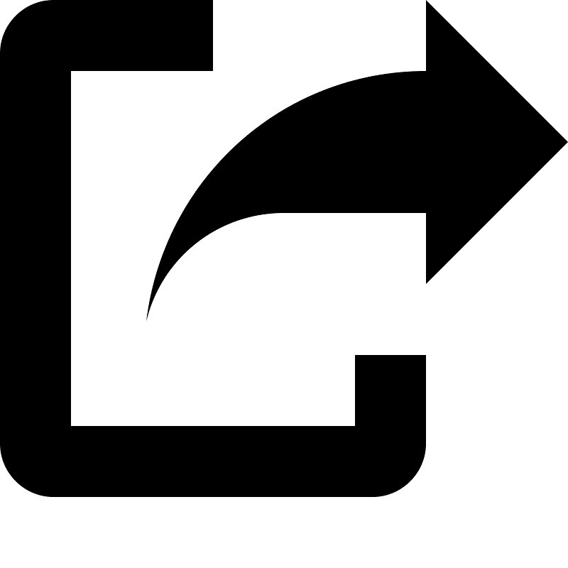 Share-boxed icon. Free download transparent .PNG | Creazilla