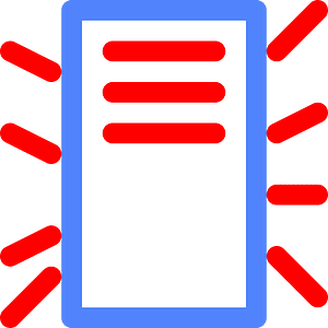 Blue thread queue - Free vector icons on creazilla.com