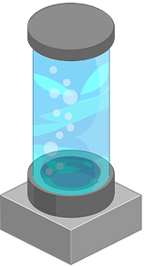 Blue capsule icon. Free download transparent .PNG | Creazilla