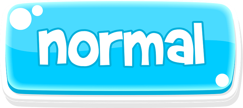 Flat blue normal button - Free vector icons on creazilla.com