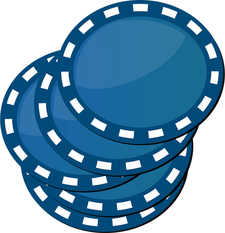 Blue token icon. Free download transparent .PNG | Creazilla