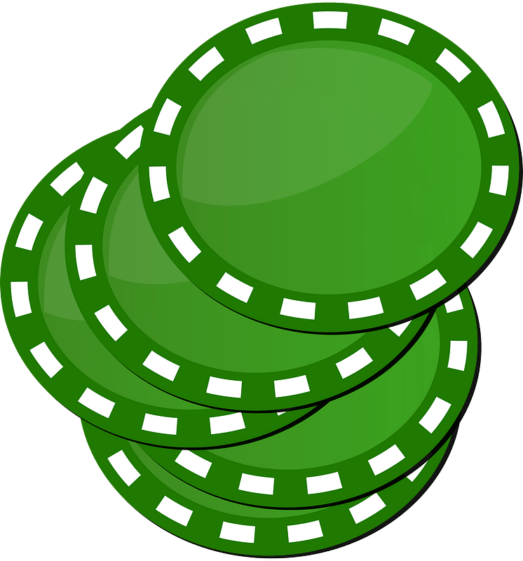 Green token icon. Free download transparent .PNG | Creazilla