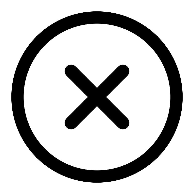 Cross-circled icon. Free download transparent .PNG | Creazilla