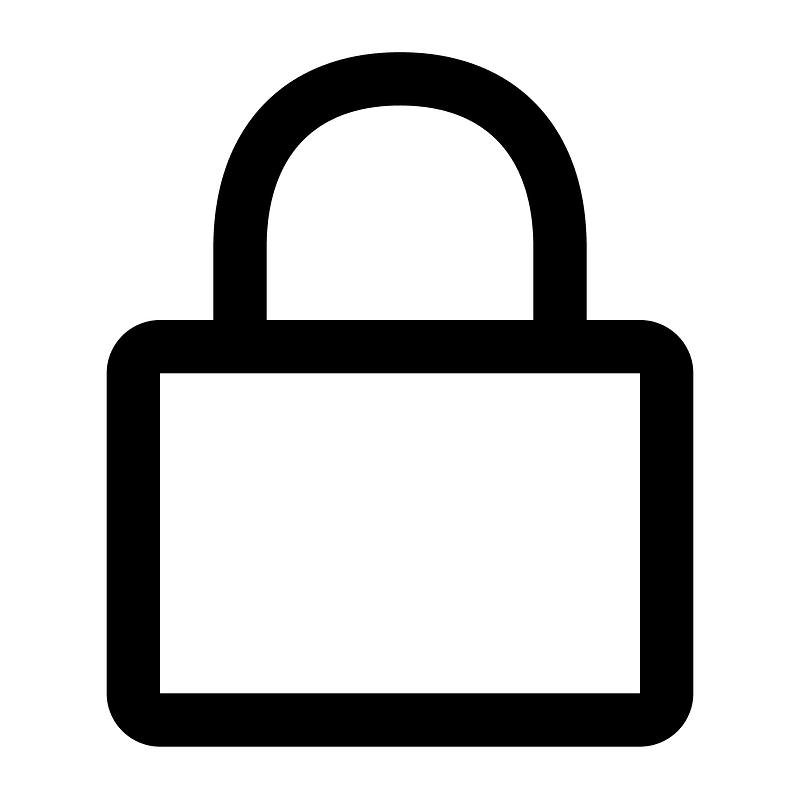 Lock-closed icon. Free download transparent .PNG | Creazilla