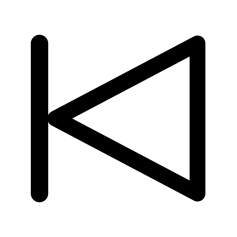 Track-previous - Free vector icons on creazilla.com