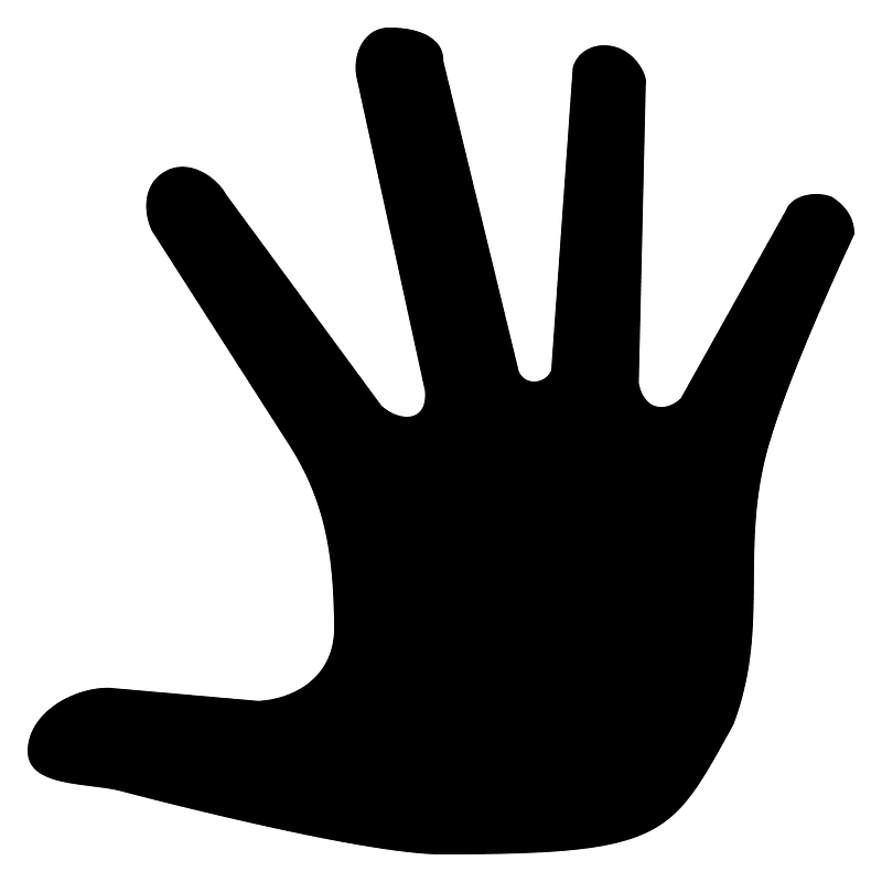 Hand icon. Free download transparent .PNG | Creazilla
