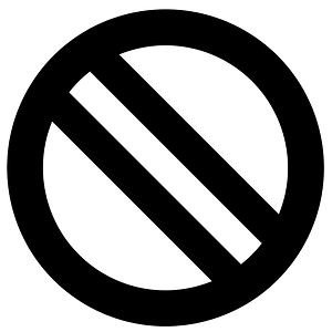 Interdiction - Free vector icons on creazilla.com