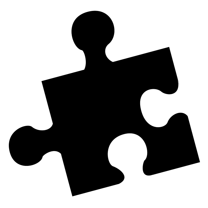 Jigsaw-piece icon. Free download transparent .PNG | Creazilla