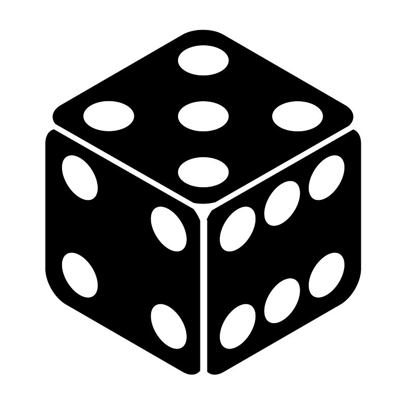 Perspective-dice-five - Free vector icons on creazilla.com