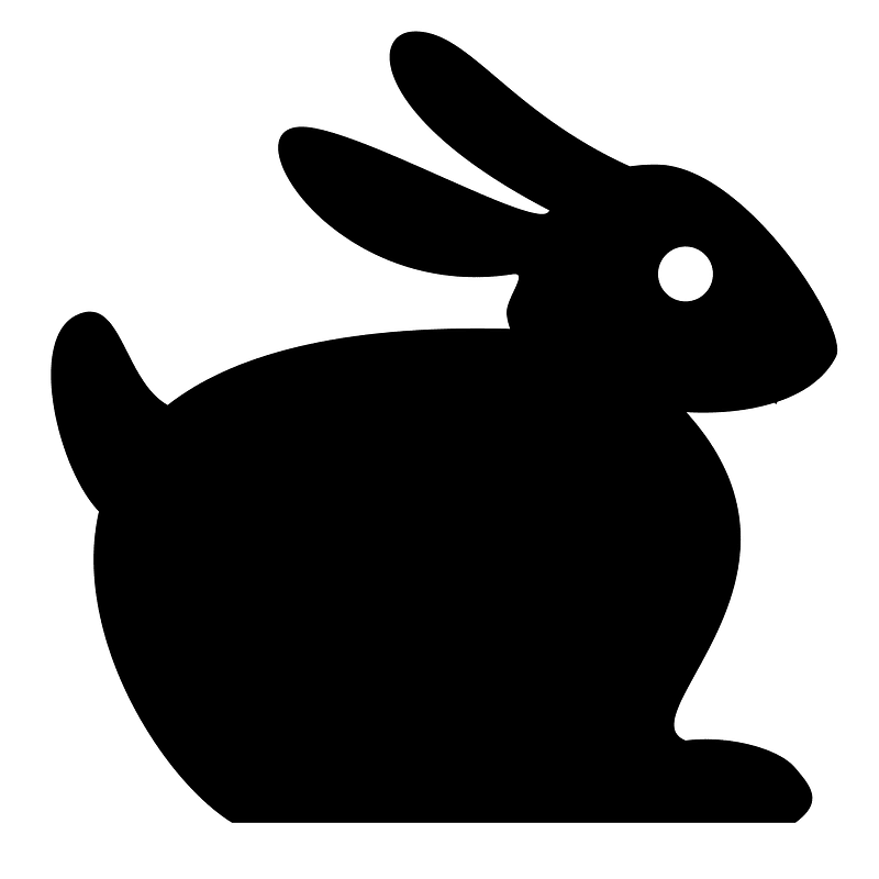 Rabbit - Free vector icons on creazilla.com