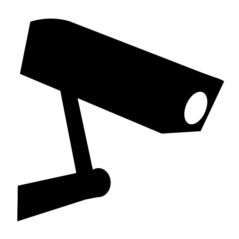 Surveillance-camera - Free vector icons on creazilla.com