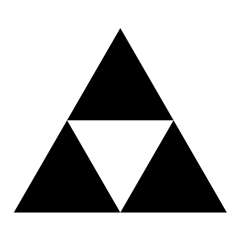 Triforce icon. Free download transparent .PNG | Creazilla