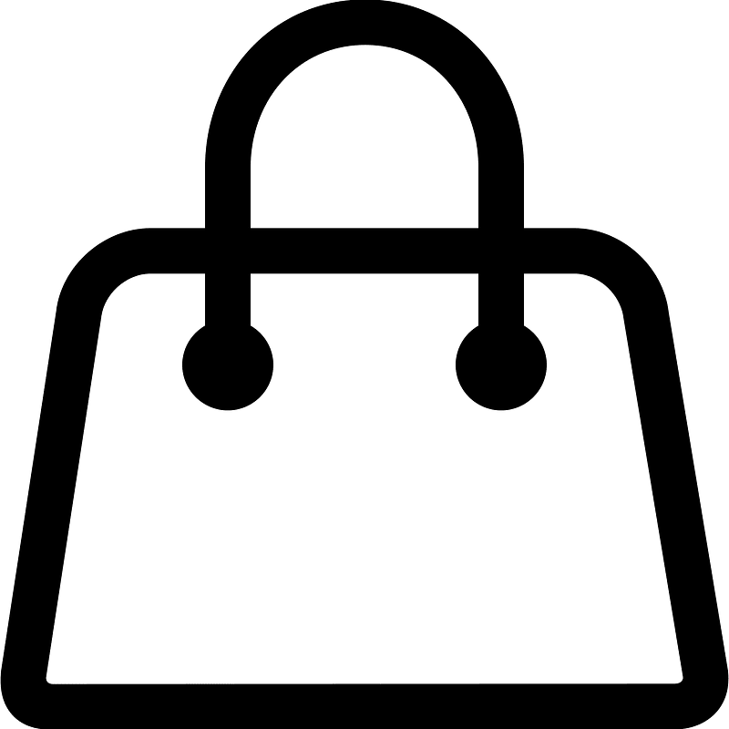 Handbag icon. Free download transparent .PNG | Creazilla