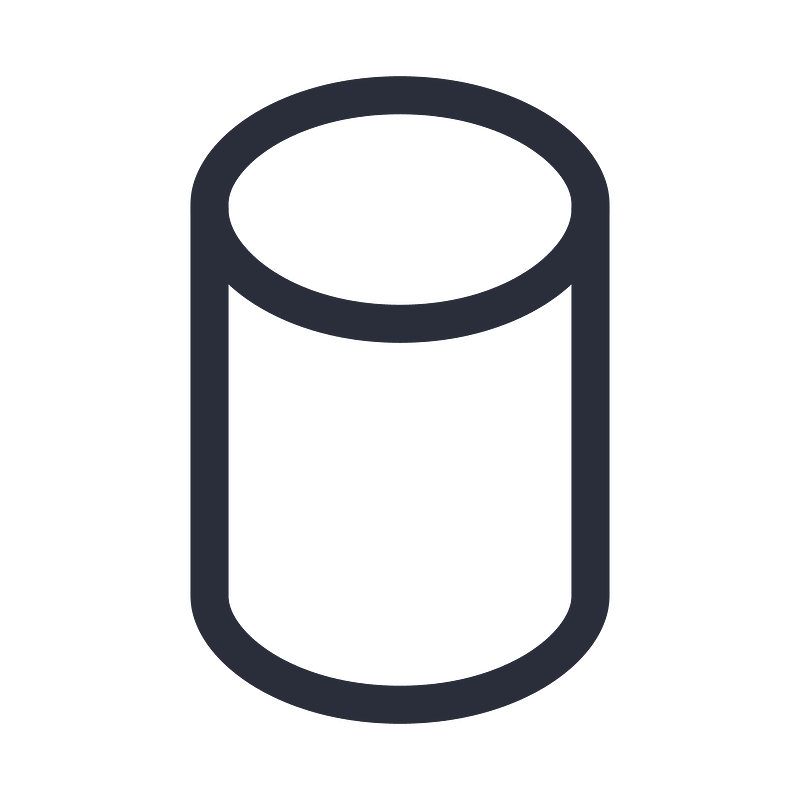 Cylinder icon. Free download transparent .PNG | Creazilla